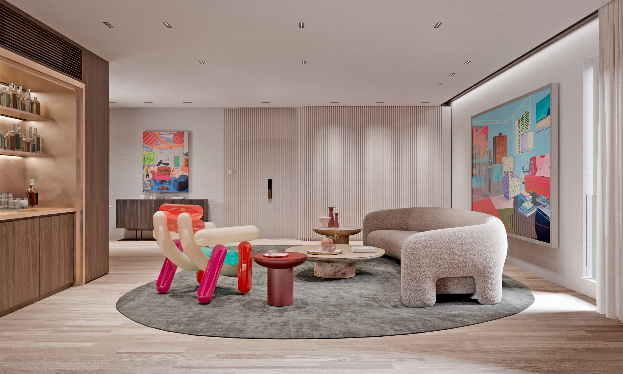 Bold Sofa Curved | Mohdern